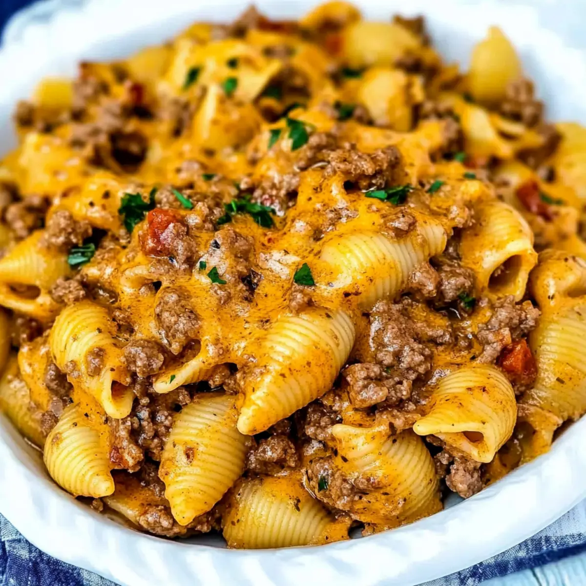 Creamy Beef and Shells: Irresistible Quick Comfort Food