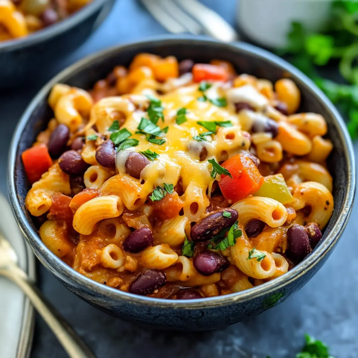 Easy Vegetarian Chili Mac - A Delicious One-Pot Meal